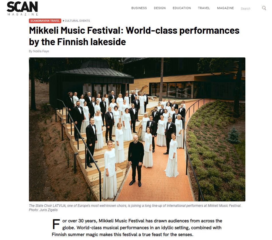 Mikkelin Musiikkijuhlat esillä Scan Magazine -lehdessä - Mikkelin ... Mikkelin Musiikkijuhlat esillä Scan Magazine -lehdessä - Mikkelin ...